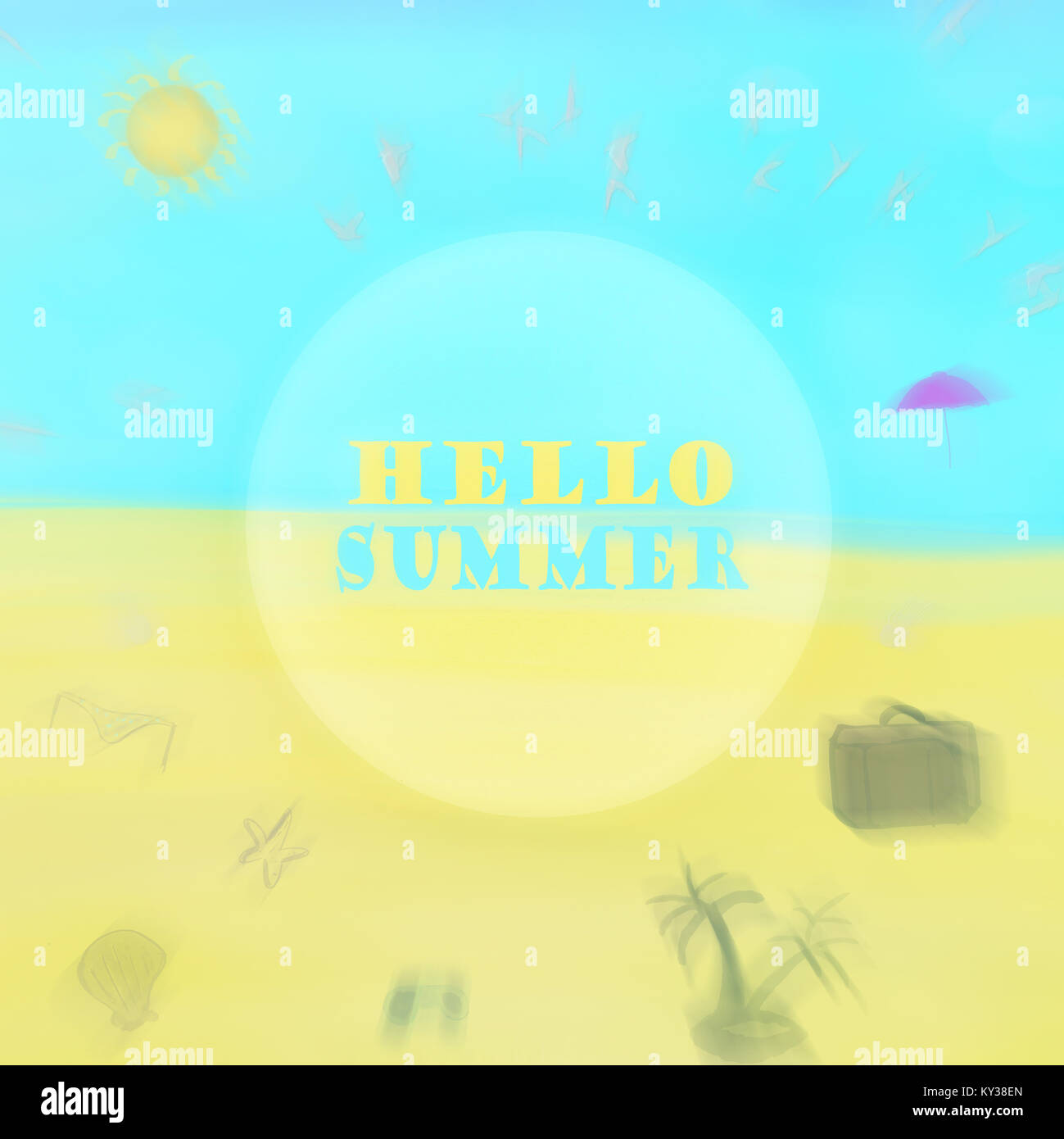 Hello Summer High Resolution Stock Photography and Images - Alamy