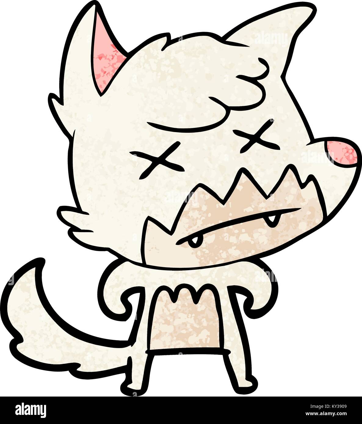 cartoon dead fox Stock Vector Image & Art - Alamy