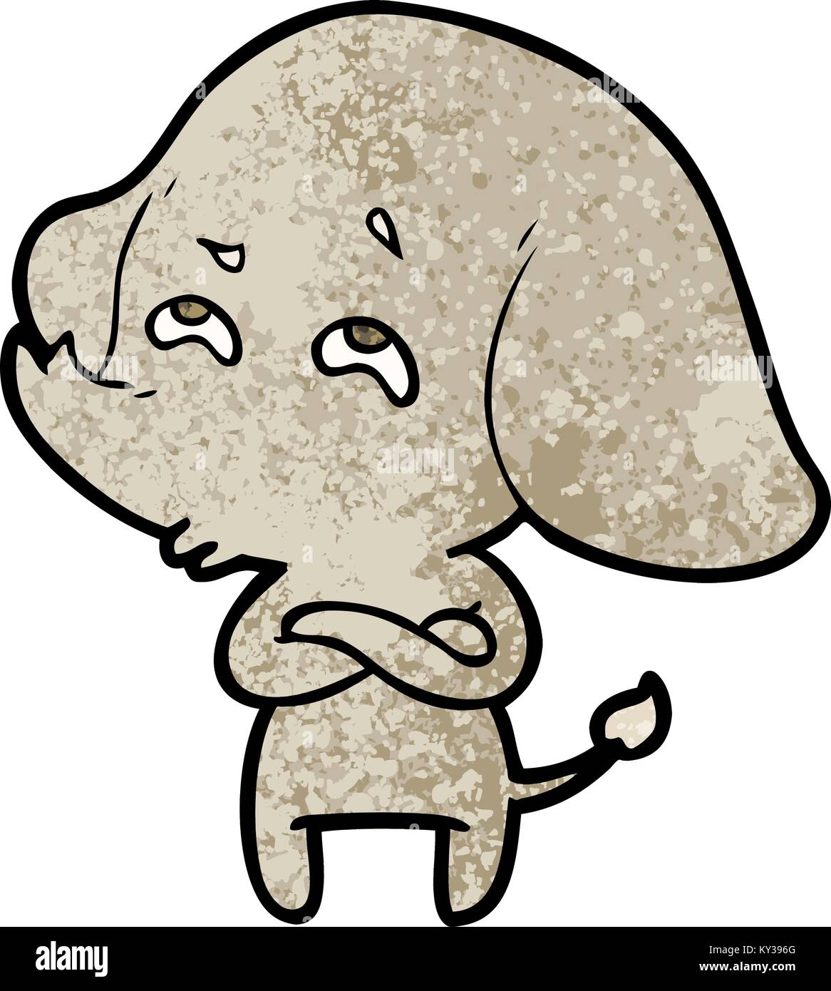cartoon elephant remembering Stock Vector Image & Art - Alamy