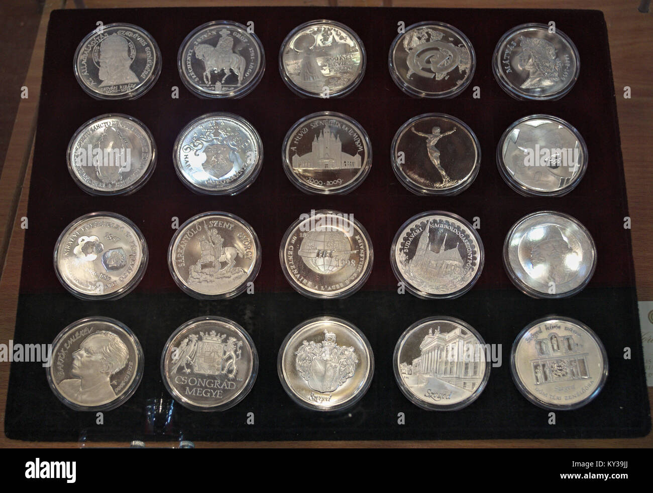 Commemorative coins hi-res stock photography and images - Alamy