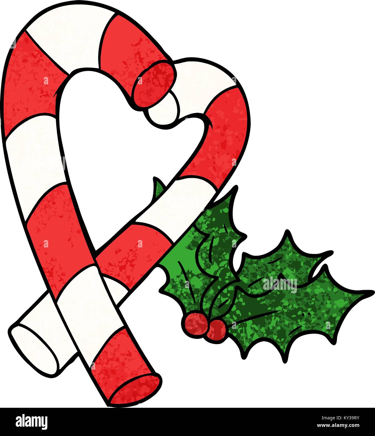 cartoon candy cane Stock Vector Image & Art - Alamy