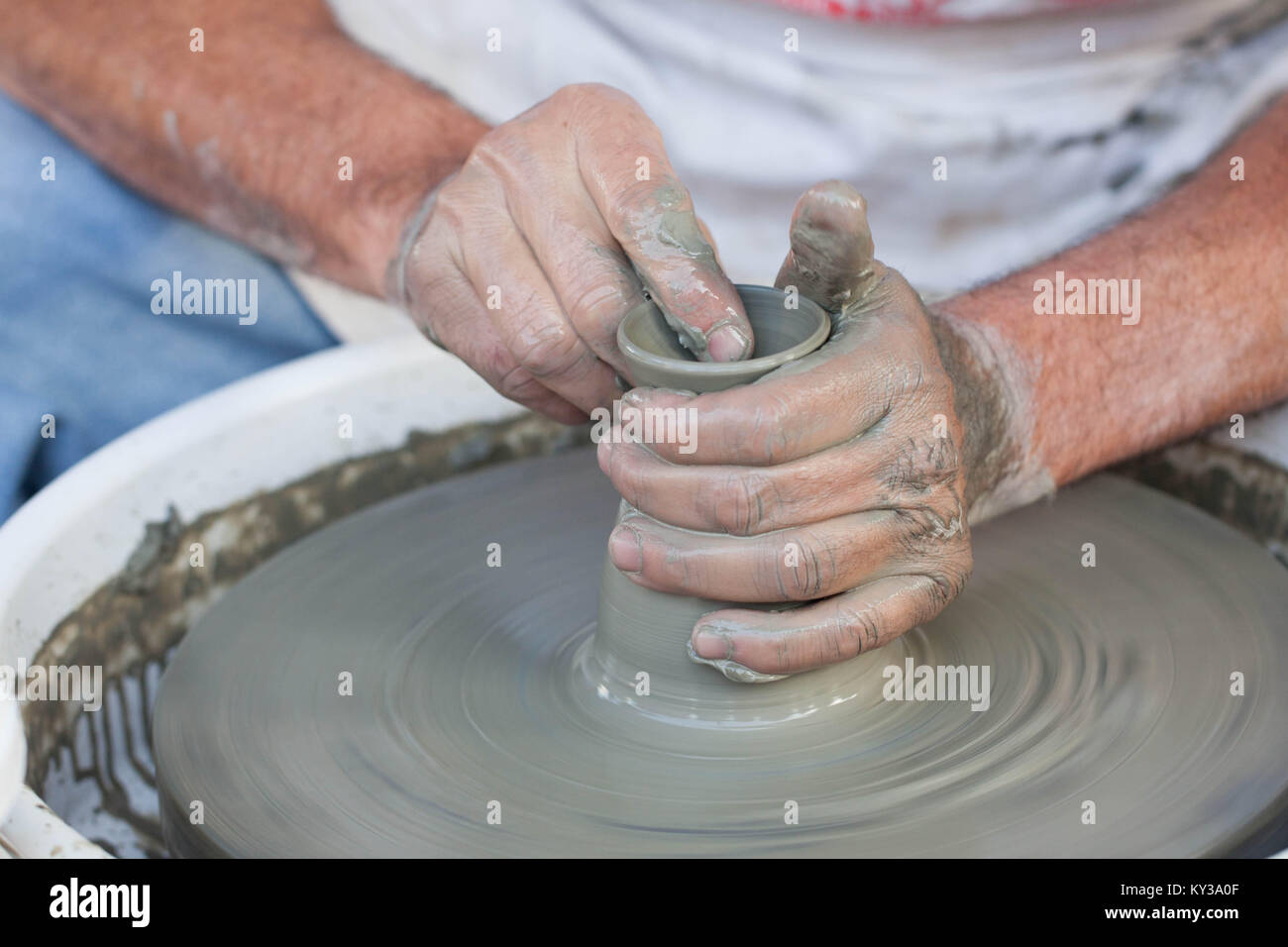 Traditional Clay Pottery Stock Photo - Alamy
