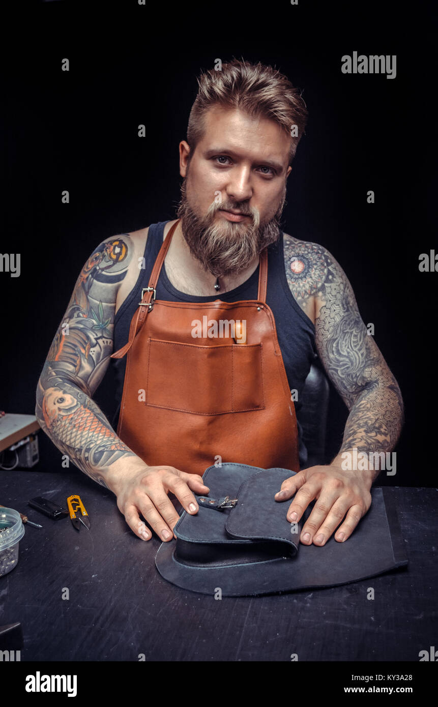 Professional male skinner tanner hi-res stock photography and images ...