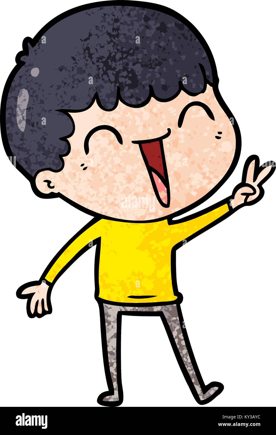 cartoon happy man Stock Vector Image & Art - Alamy
