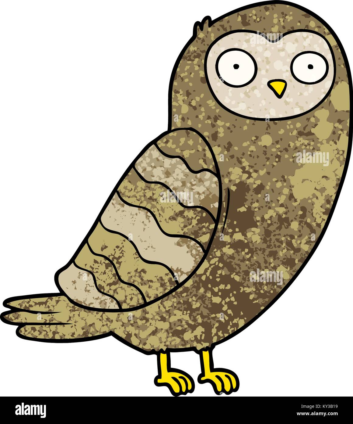 Cartoon owl art Stock Vector Images - Alamy