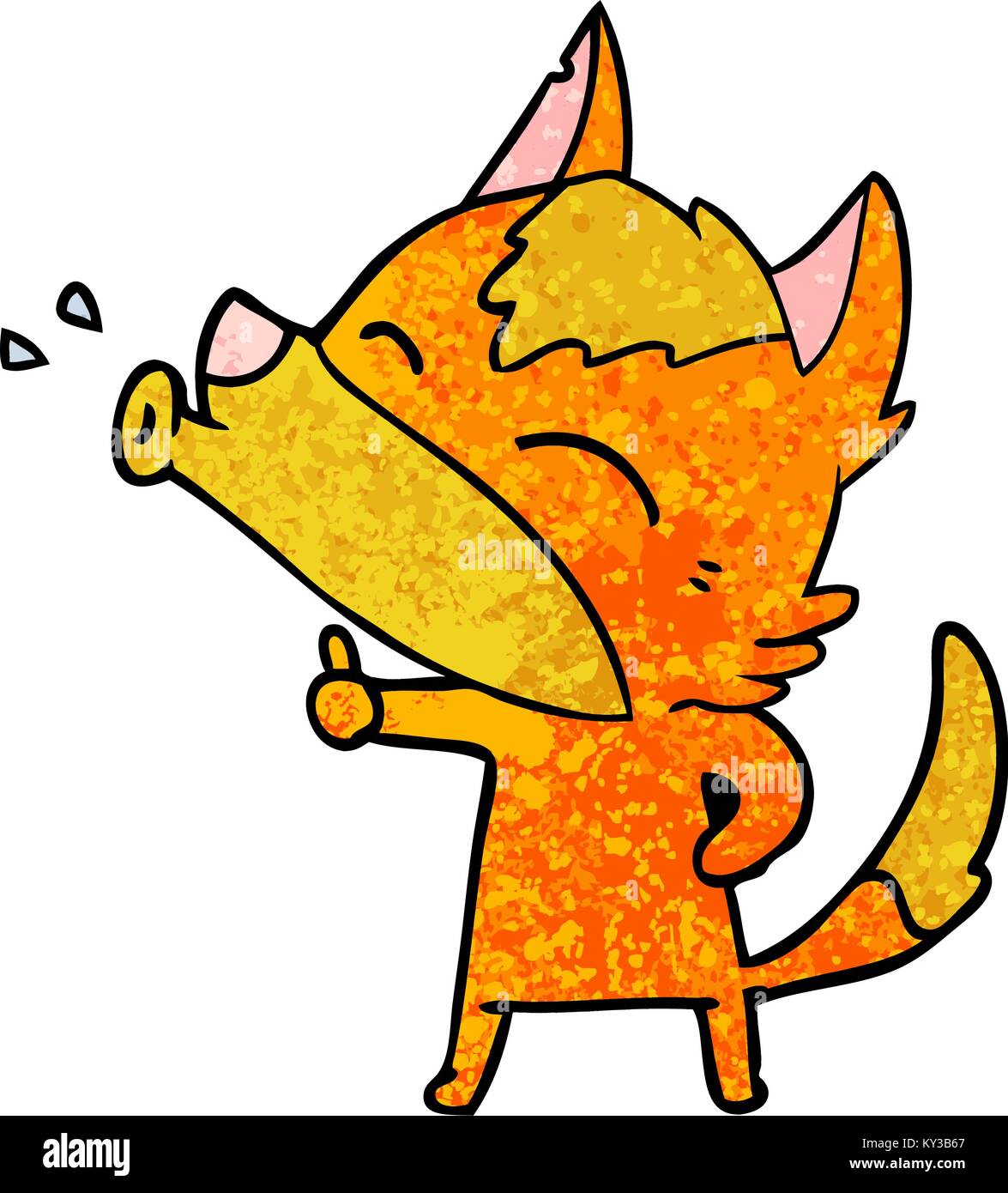 fox cartoon character Stock Vector Image & Art - Alamy