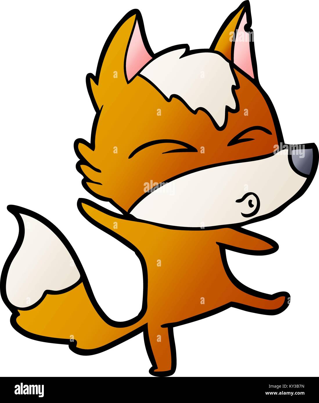 fox cartoon character Stock Vector Image & Art - Alamy