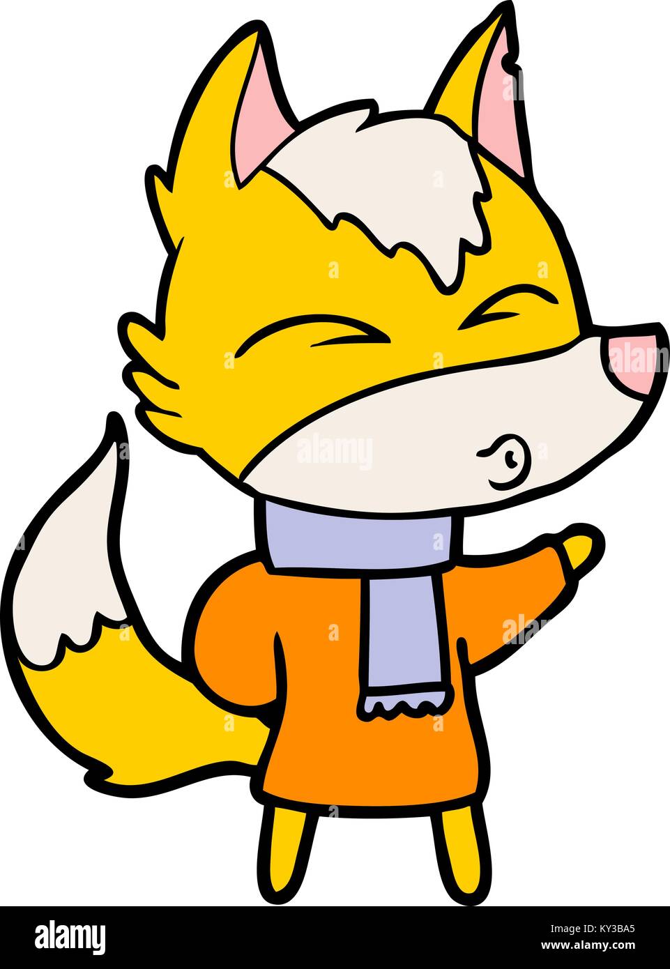 fox cartoon character Stock Vector Image & Art - Alamy