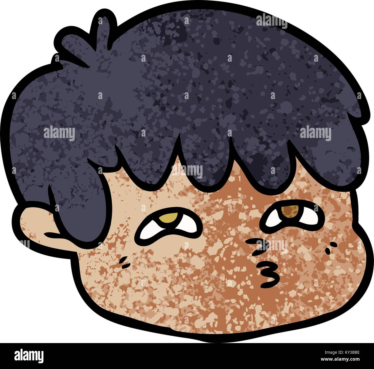 cartoon male face Stock Vector Image & Art - Alamy