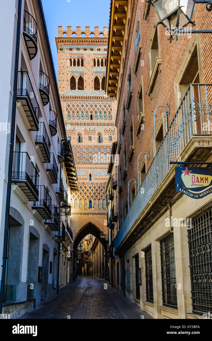 Mudejar Architecture Of Aragon Stock Photos & Mudejar Architecture Of ...
