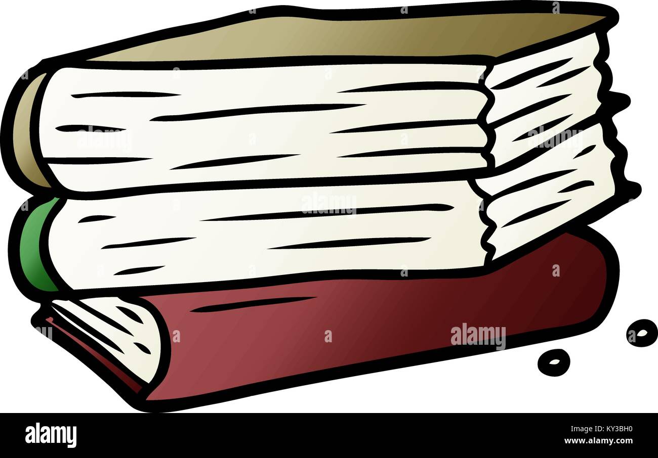cartoon stack of books Stock Vector Image & Art - Alamy