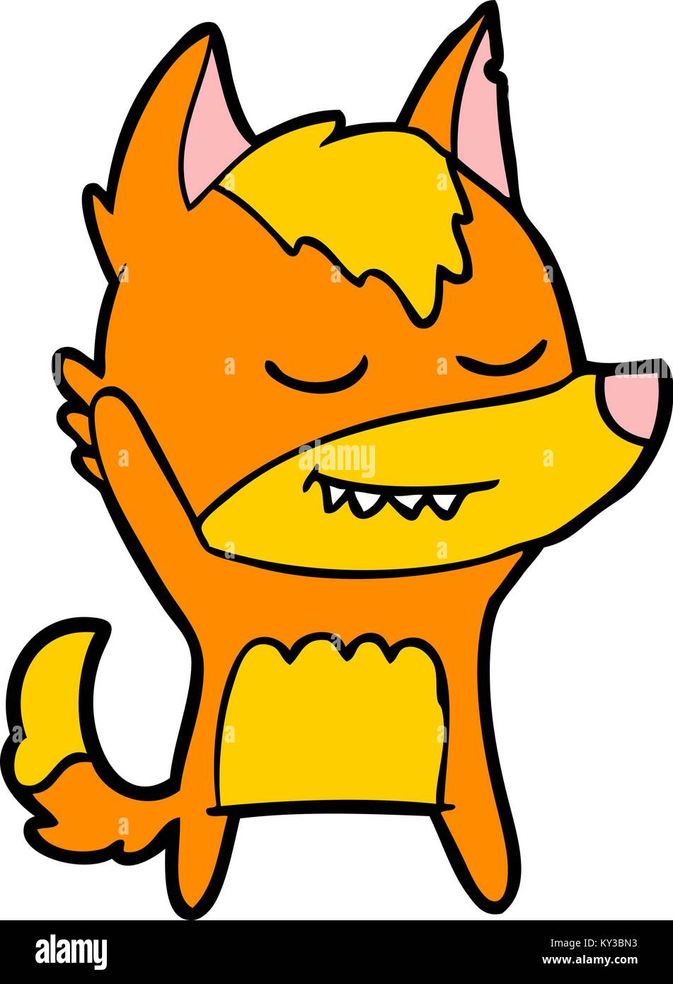 fox cartoon character Stock Vector Image & Art - Alamy