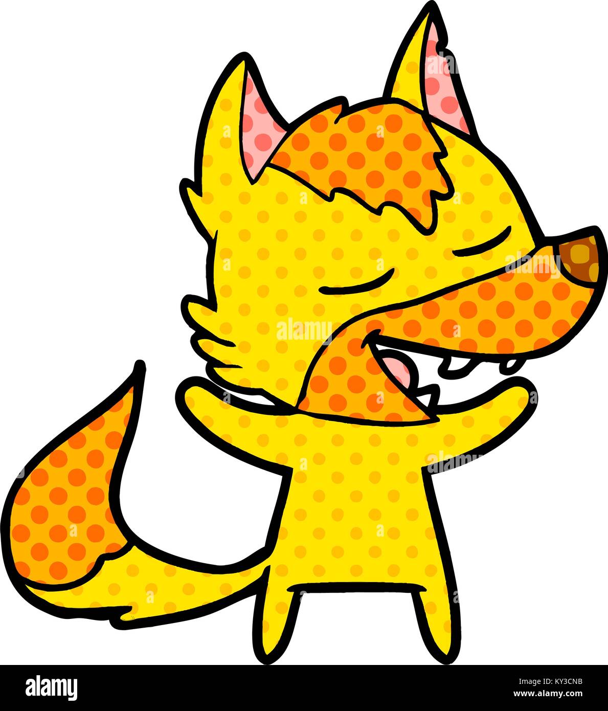 fox cartoon character Stock Vector Image & Art - Alamy