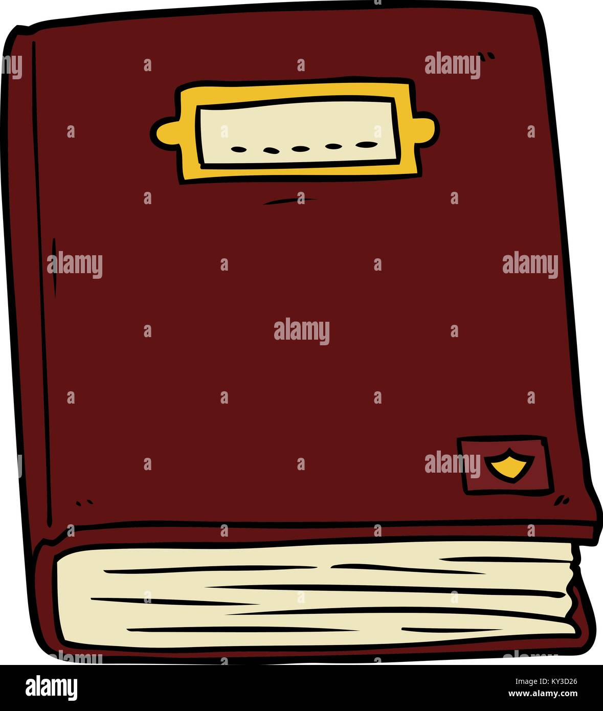 cartoon old book Stock Vector Image & Art - Alamy