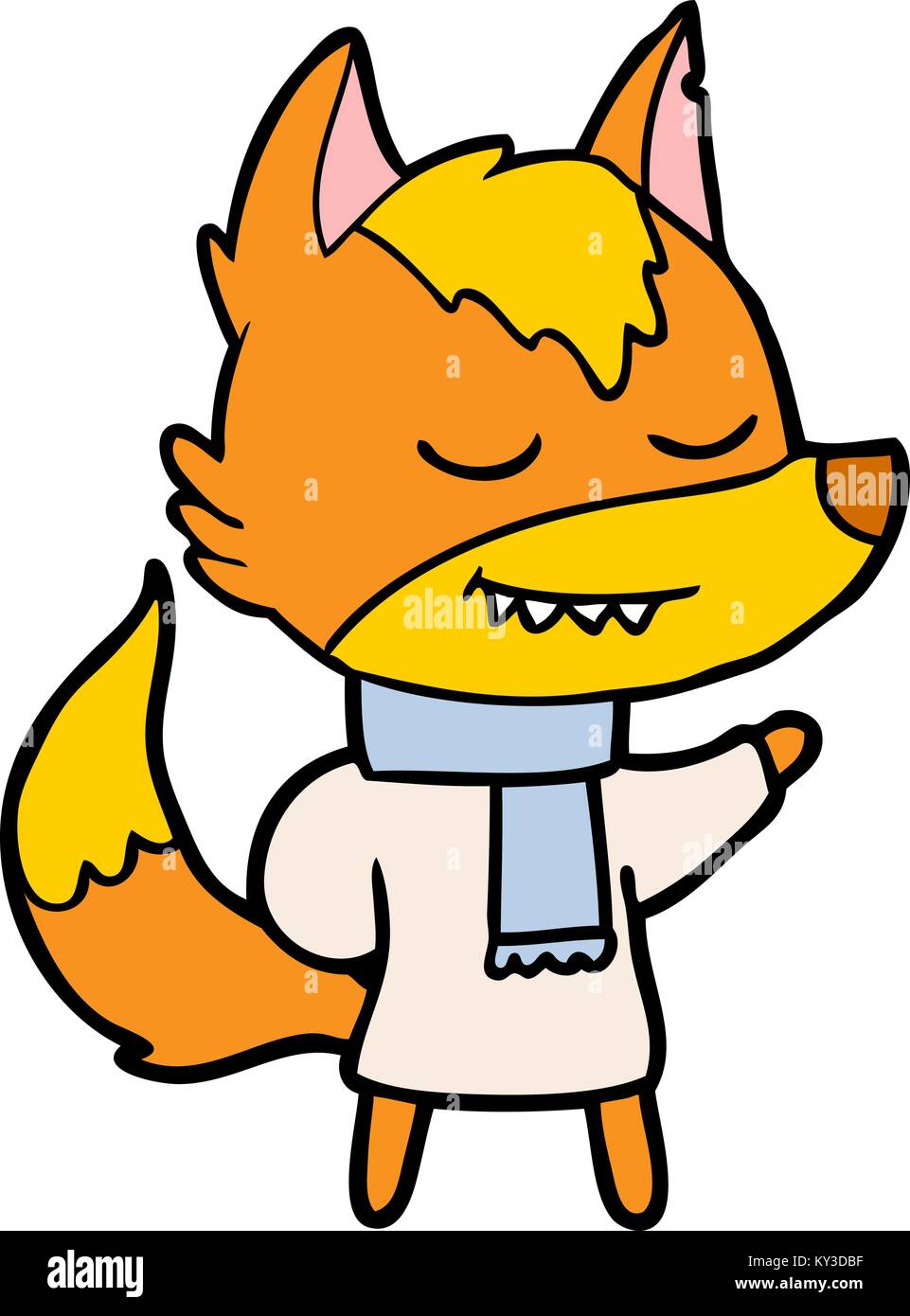 fox cartoon character Stock Vector Image & Art - Alamy