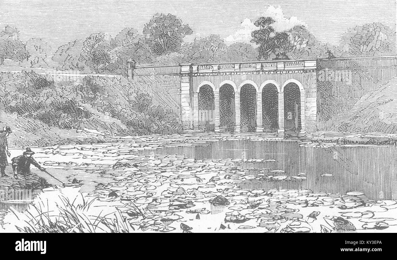 LONDON The Viaduct 1887. Illustrated London News Stock Photo - Alamy