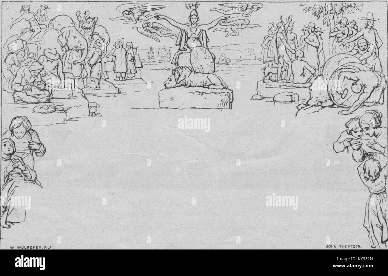 Mulready envelope hi-res stock photography and images - Alamy