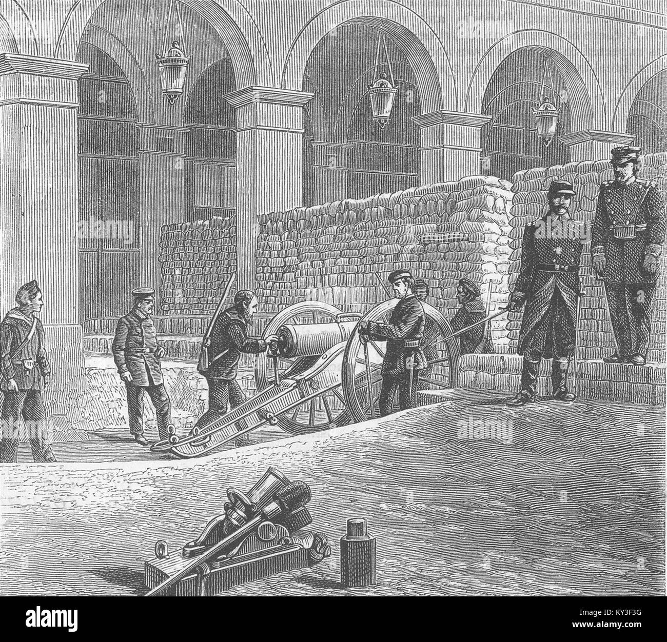 Rue castiglione Black and White Stock Photos & Images - Alamy