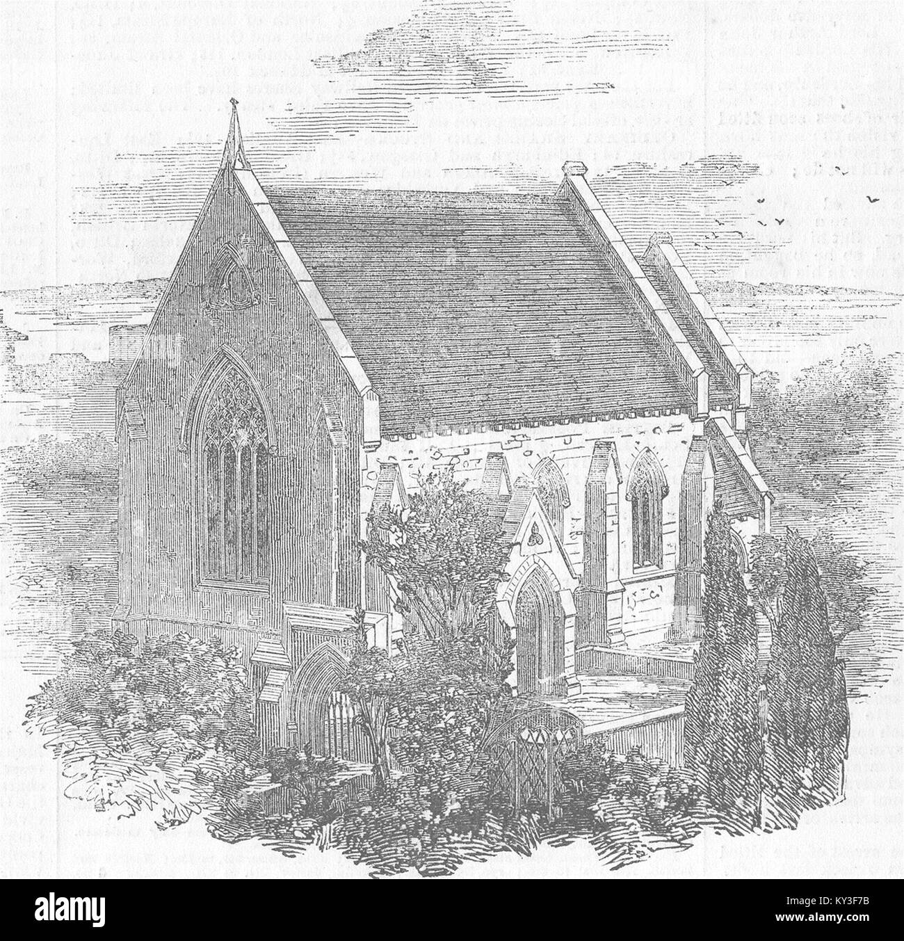 19th century protestant church hi-res stock photography and images - Alamy