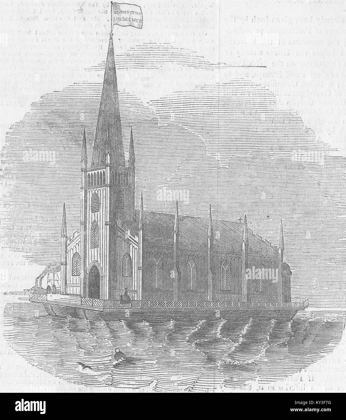 Floating church Black and White Stock Photos & Images - Alamy