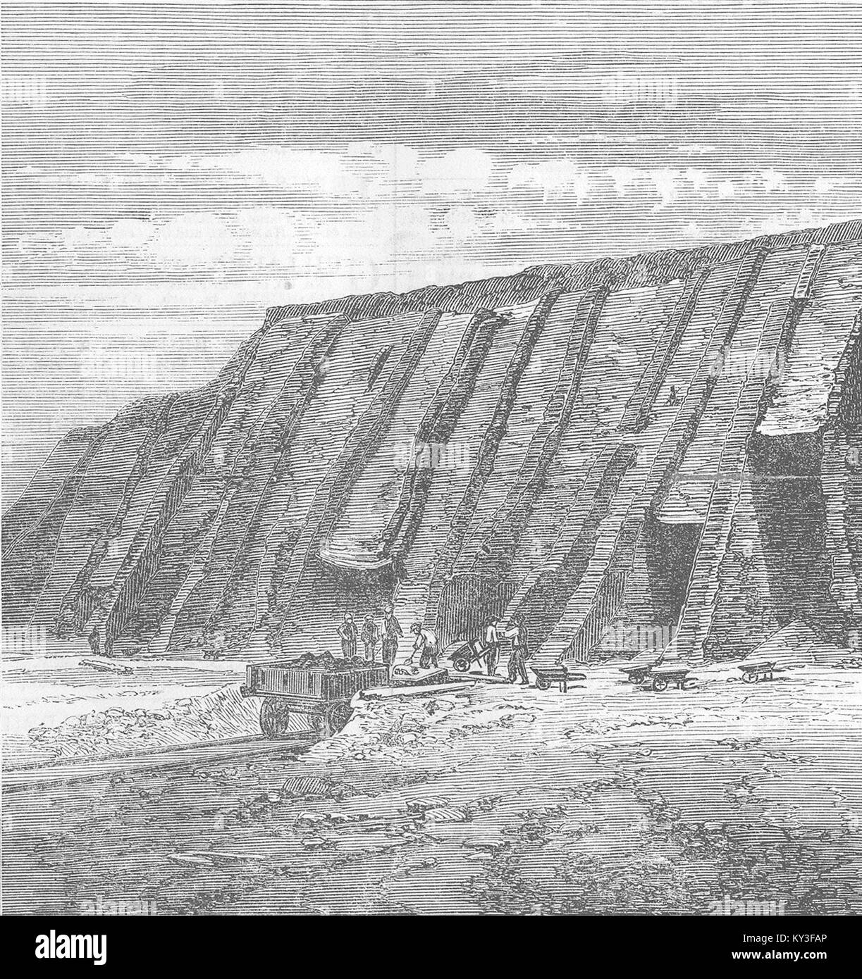 PERU Chincha Islands Guano Wo Kings, North Island 1863. Illustrated ...