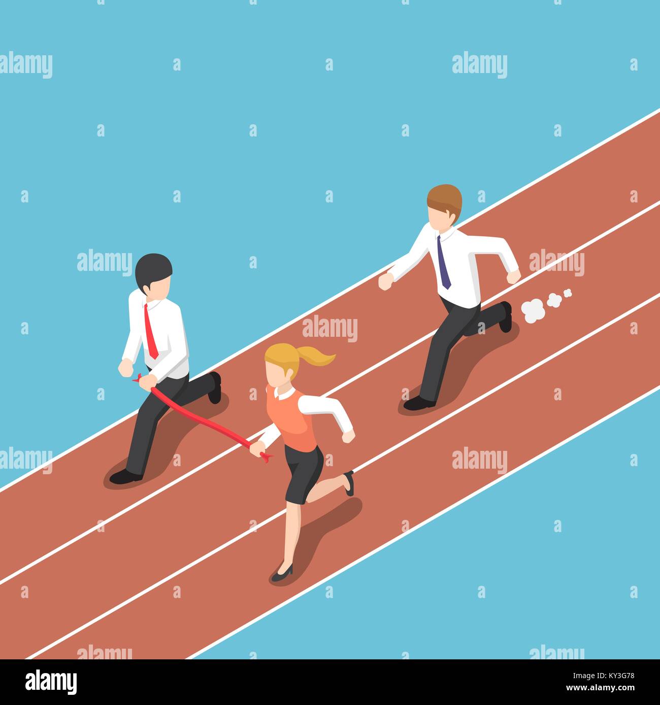 Running man 3d Stock Vector Images - Alamy