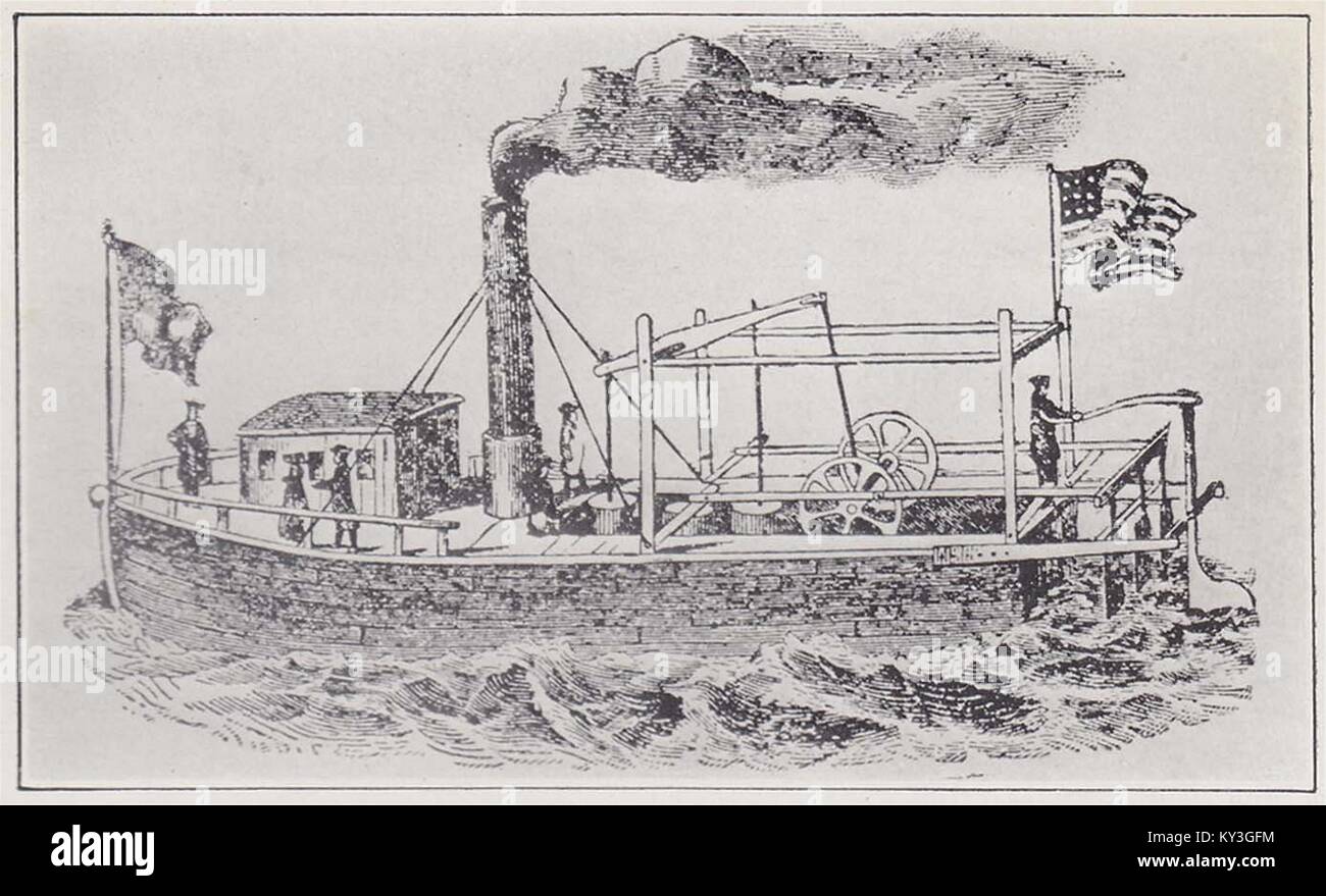 First steamboat hi-res stock photography and images - Alamy