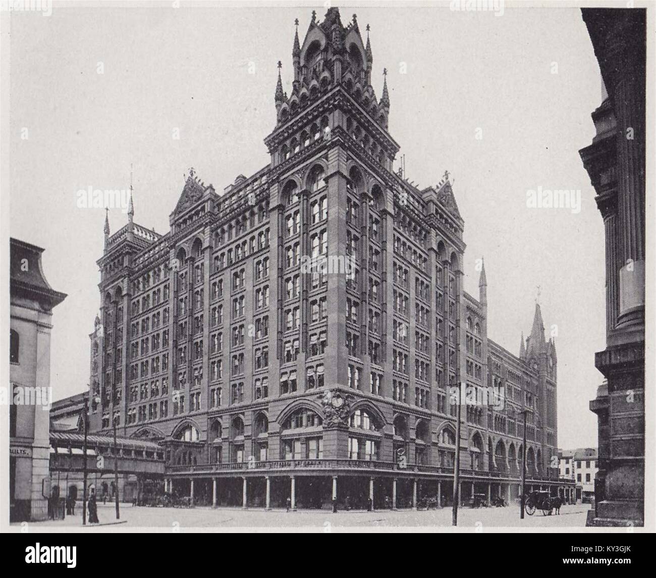 Pennsylvania Railroad Terminal Stock Photo - Alamy