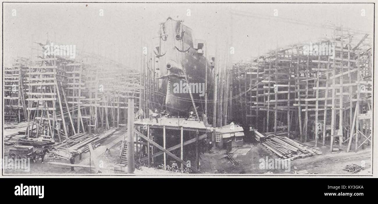 At "Cramp's," the Birthplace of Sea Fighters Stock Photo - Alamy