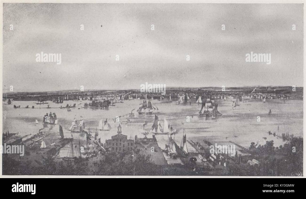 Philadelphia in 1827 Stock Photo - Alamy