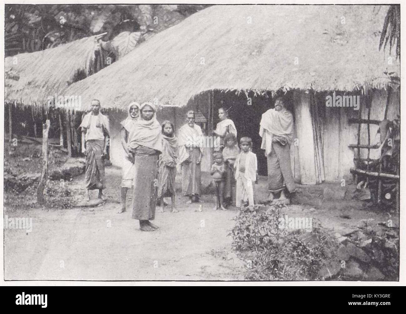 Villagers watching hi-res stock photography and images - Alamy
