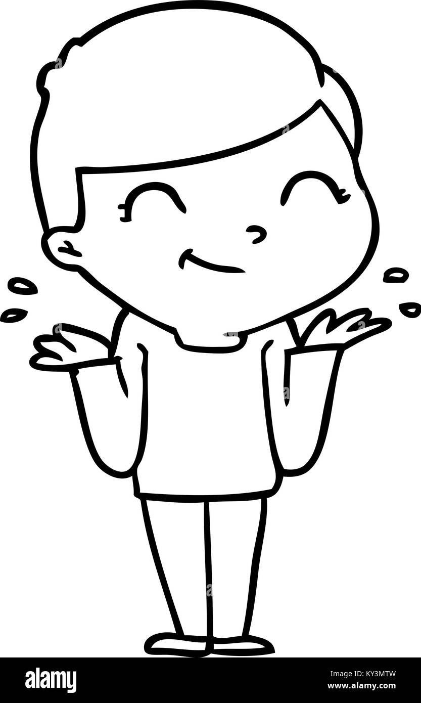 cartoon boy smiling Stock Vector Image & Art - Alamy