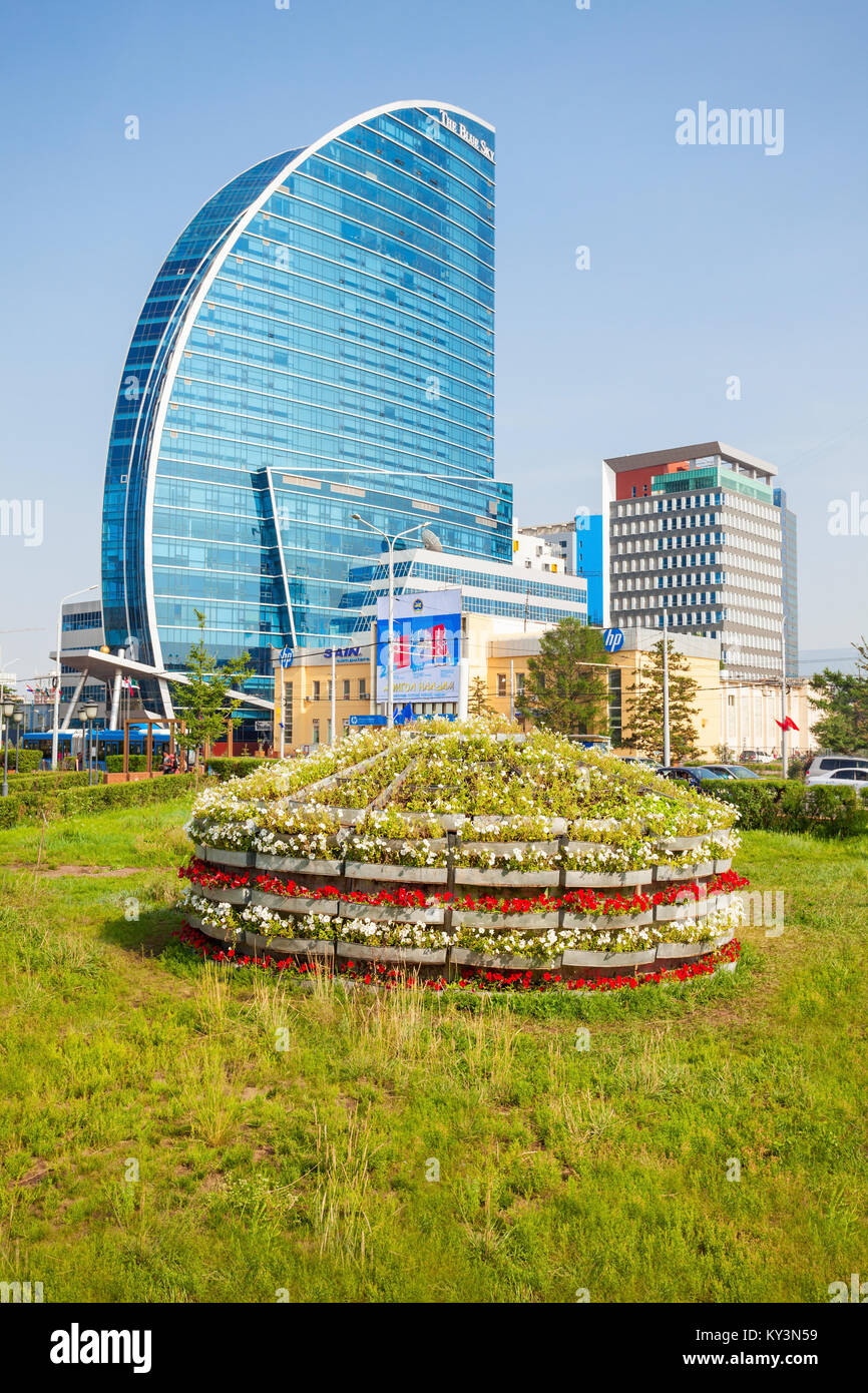 Ulaanbaatar and blue sky tower hi-res stock photography and images - Alamy