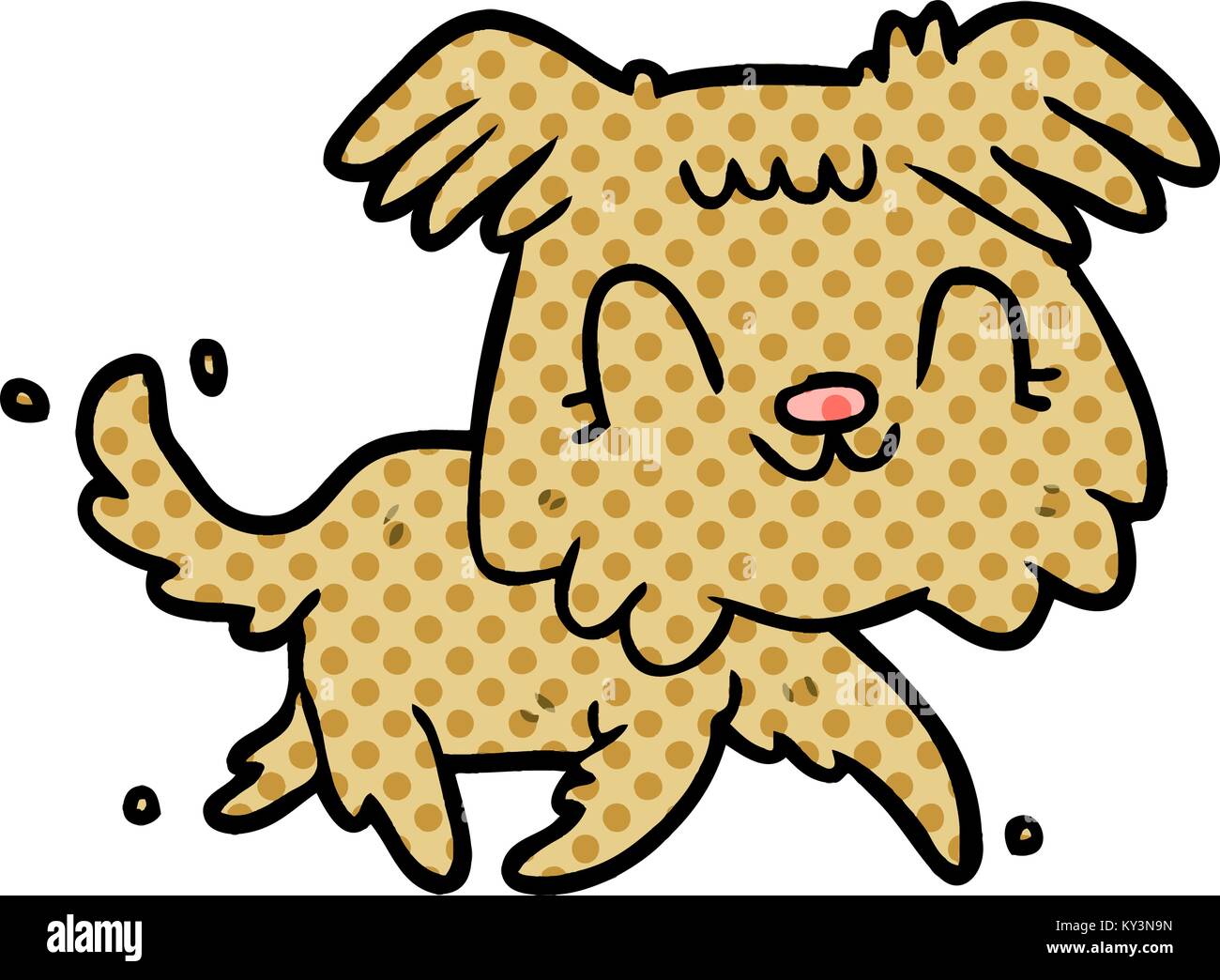 cartoon little dog Stock Vector Image & Art - Alamy
