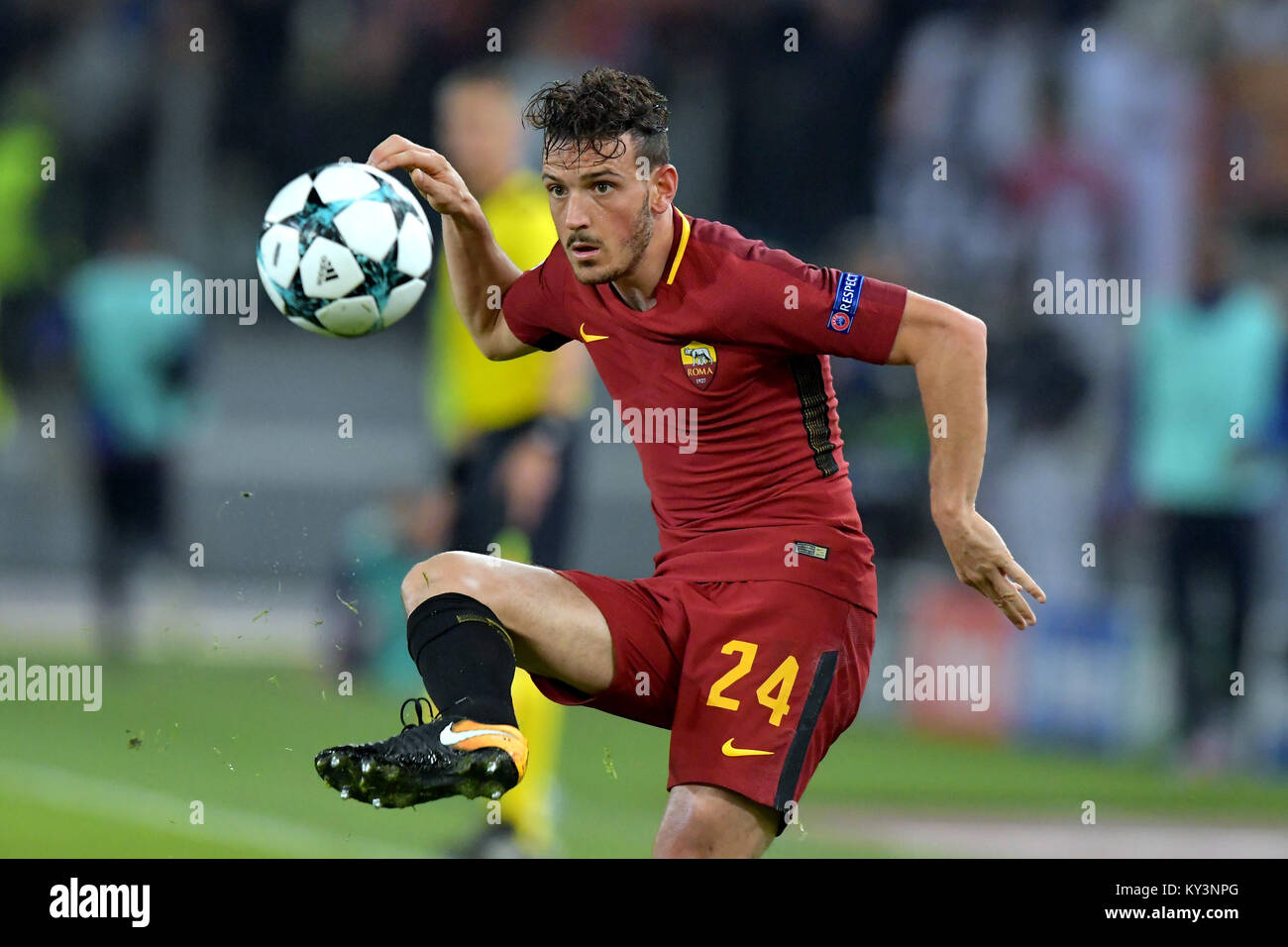 Alessandro Florenzi Roma. Roma 31-10-2017 Stadio Olimpico Champions ...
