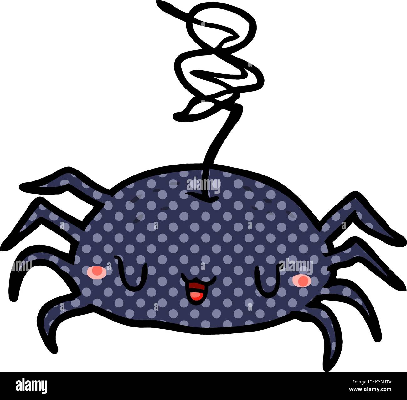 cartoon halloween spider Stock Vector Image & Art - Alamy