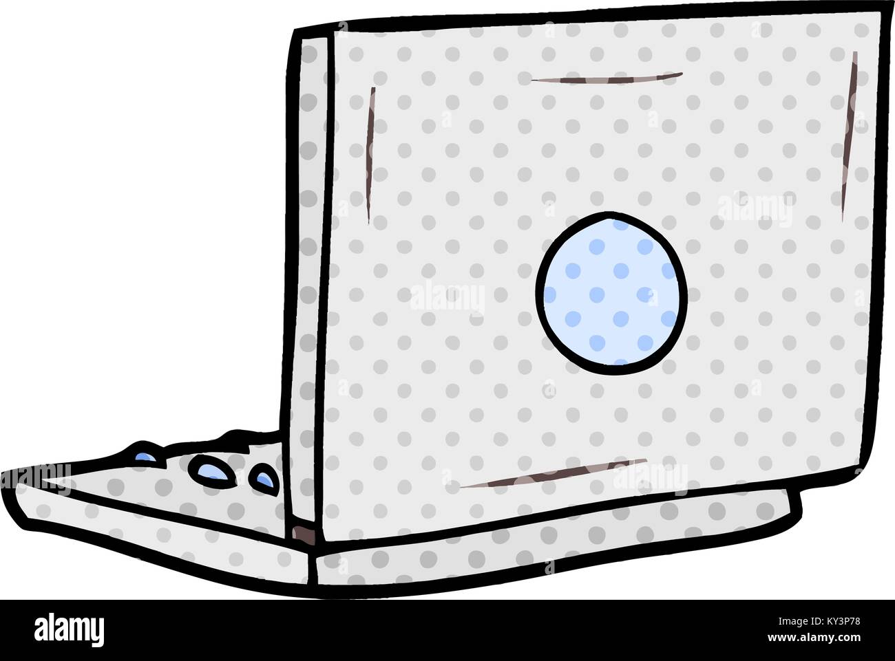 cartoon laptop computer Stock Vector Image & Art - Alamy