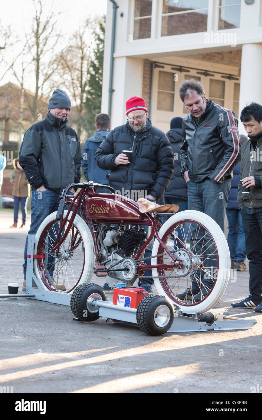 1930 Indian Daytona Board Track racer motorcycle at Bicester heritage ...
