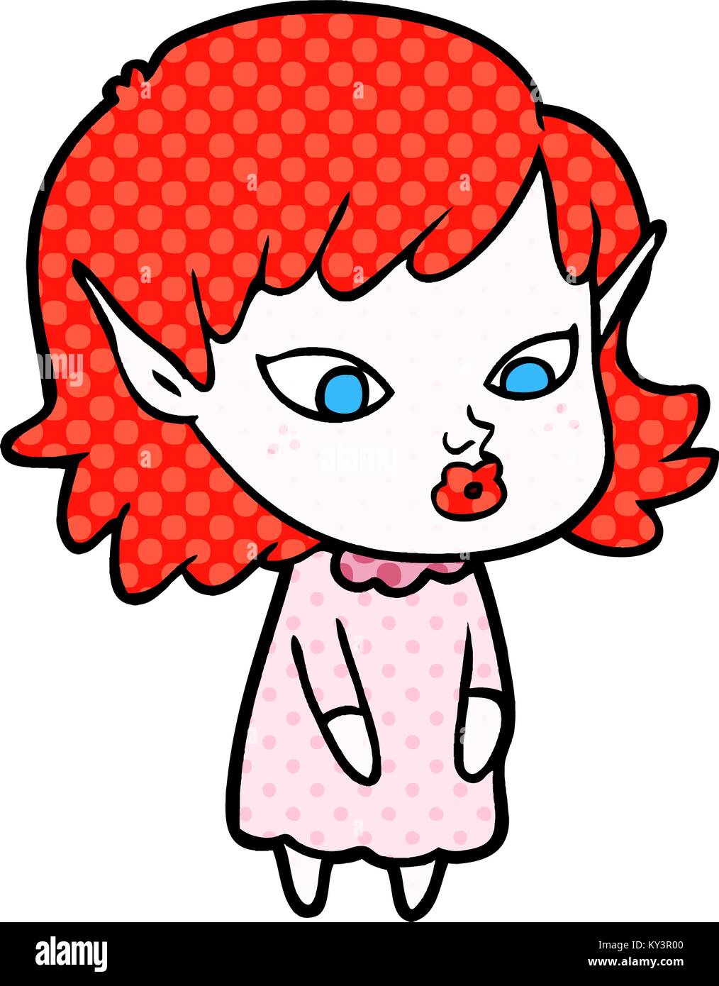 Pointy ears Stock Vector Images - Alamy