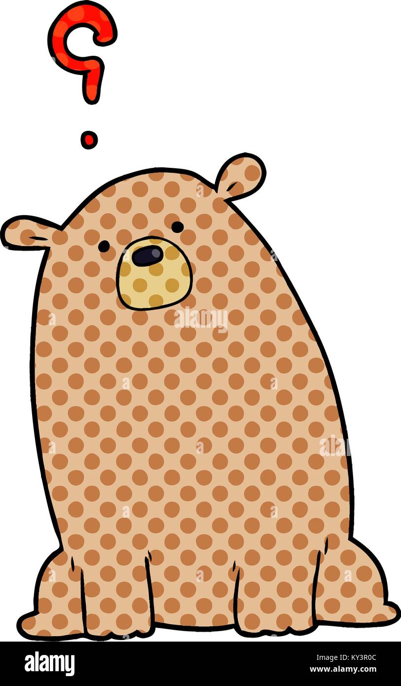cartoon curious bear Stock Vector Image & Art - Alamy
