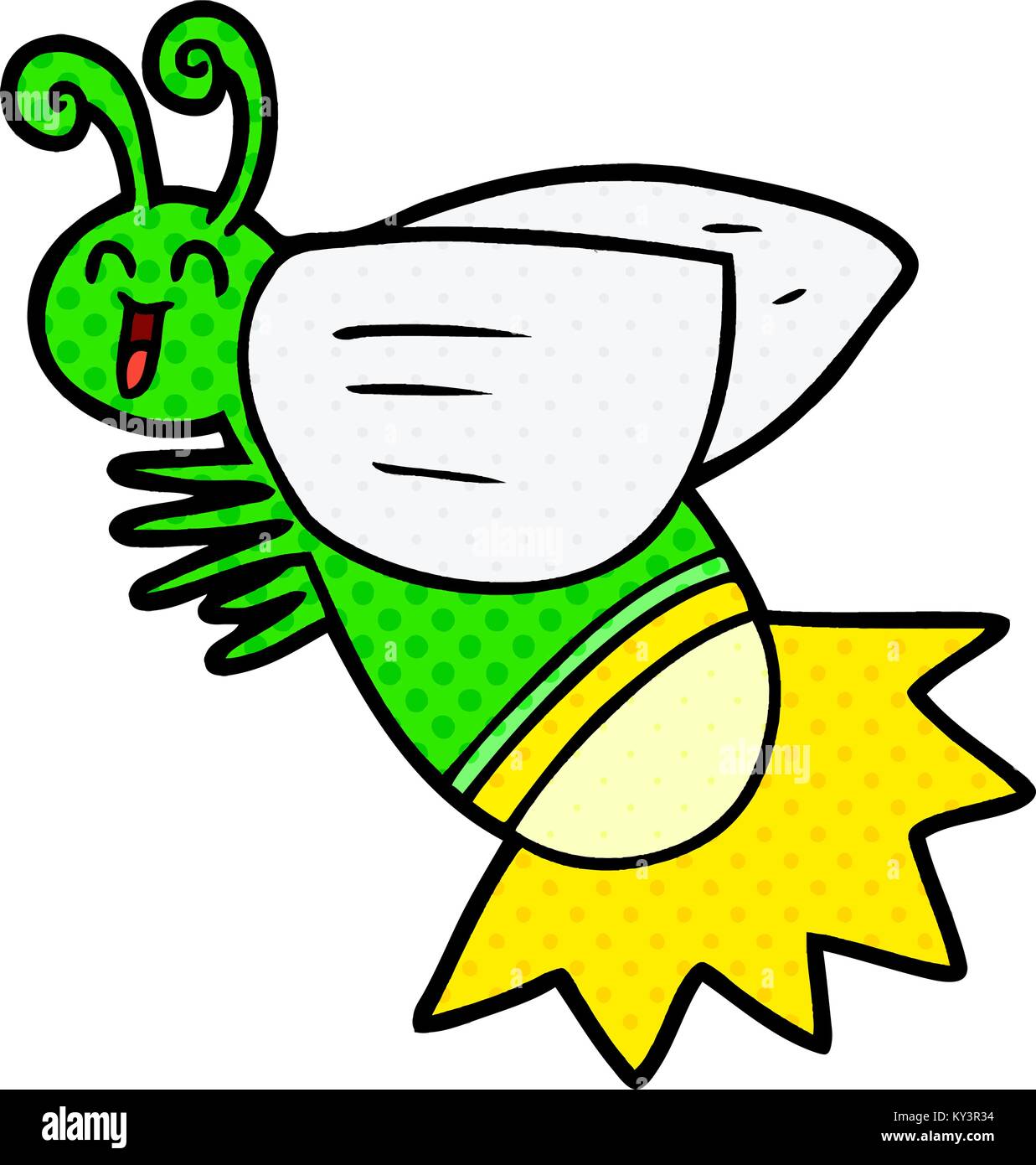 cartoon glow bug Stock Vector Image & Art - Alamy