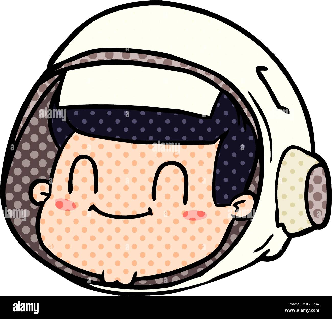 cartoon astronaut face Stock Vector Image & Art - Alamy