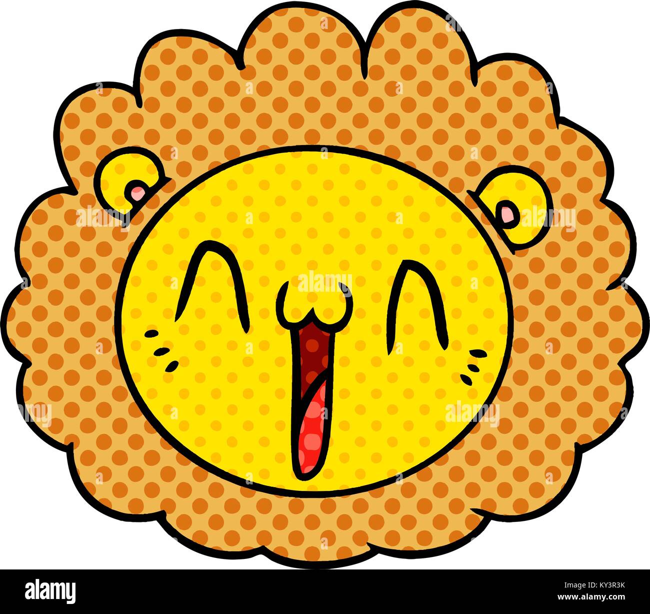 cartoon lion face Stock Vector Image & Art - Alamy