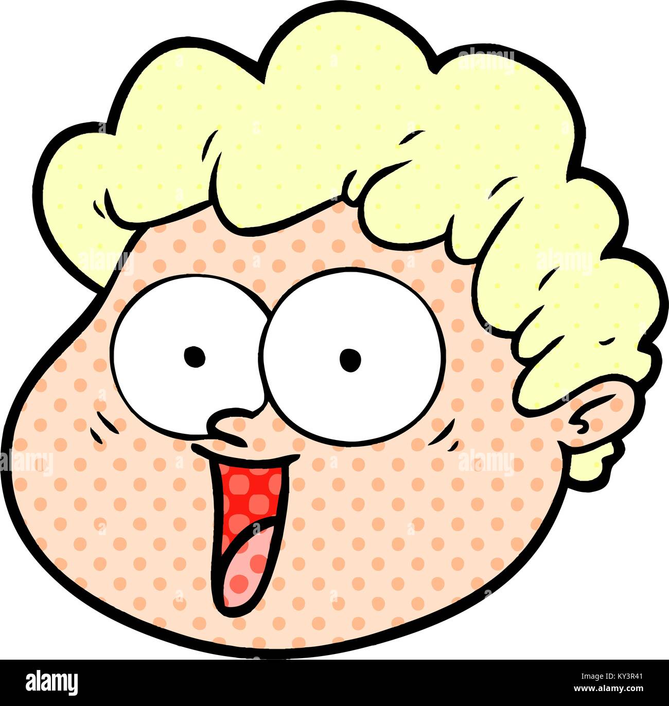 cartoon male face Stock Vector Image & Art - Alamy