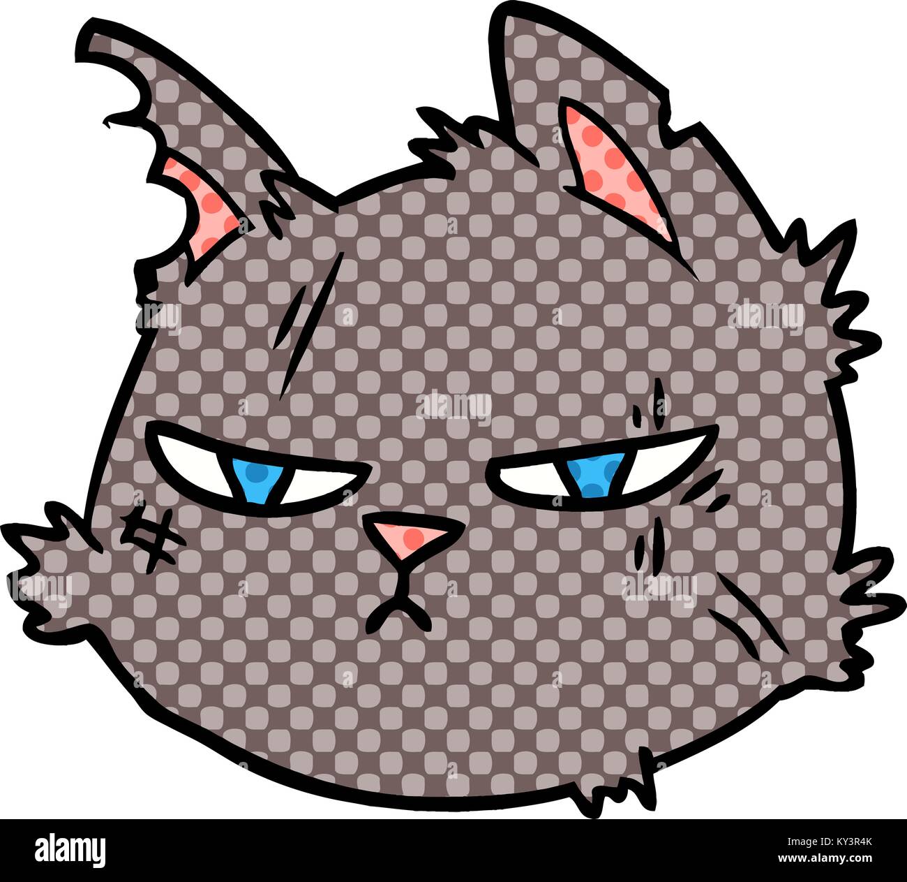 Cat fight cartoon hand drawn hi-res stock photography and images - Alamy