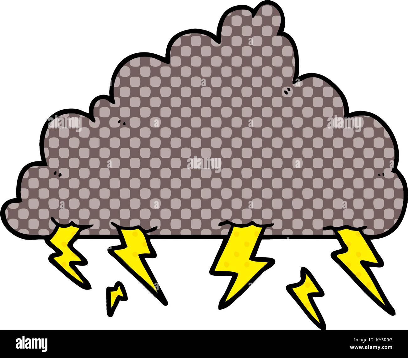 Thunder Cartoon High Resolution Stock Photography and Images - Alamy