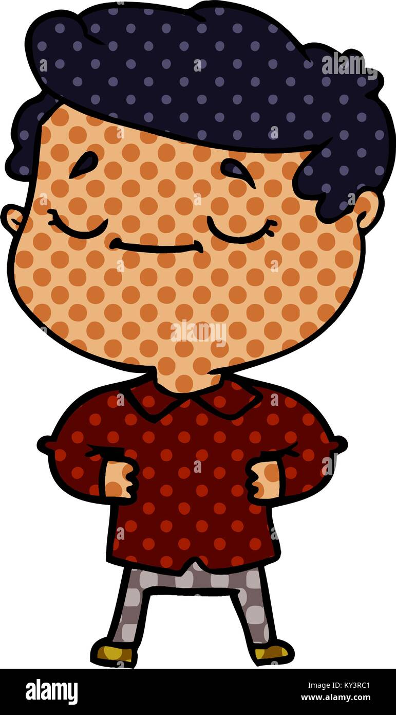 cartoon proud man Stock Vector Image & Art - Alamy