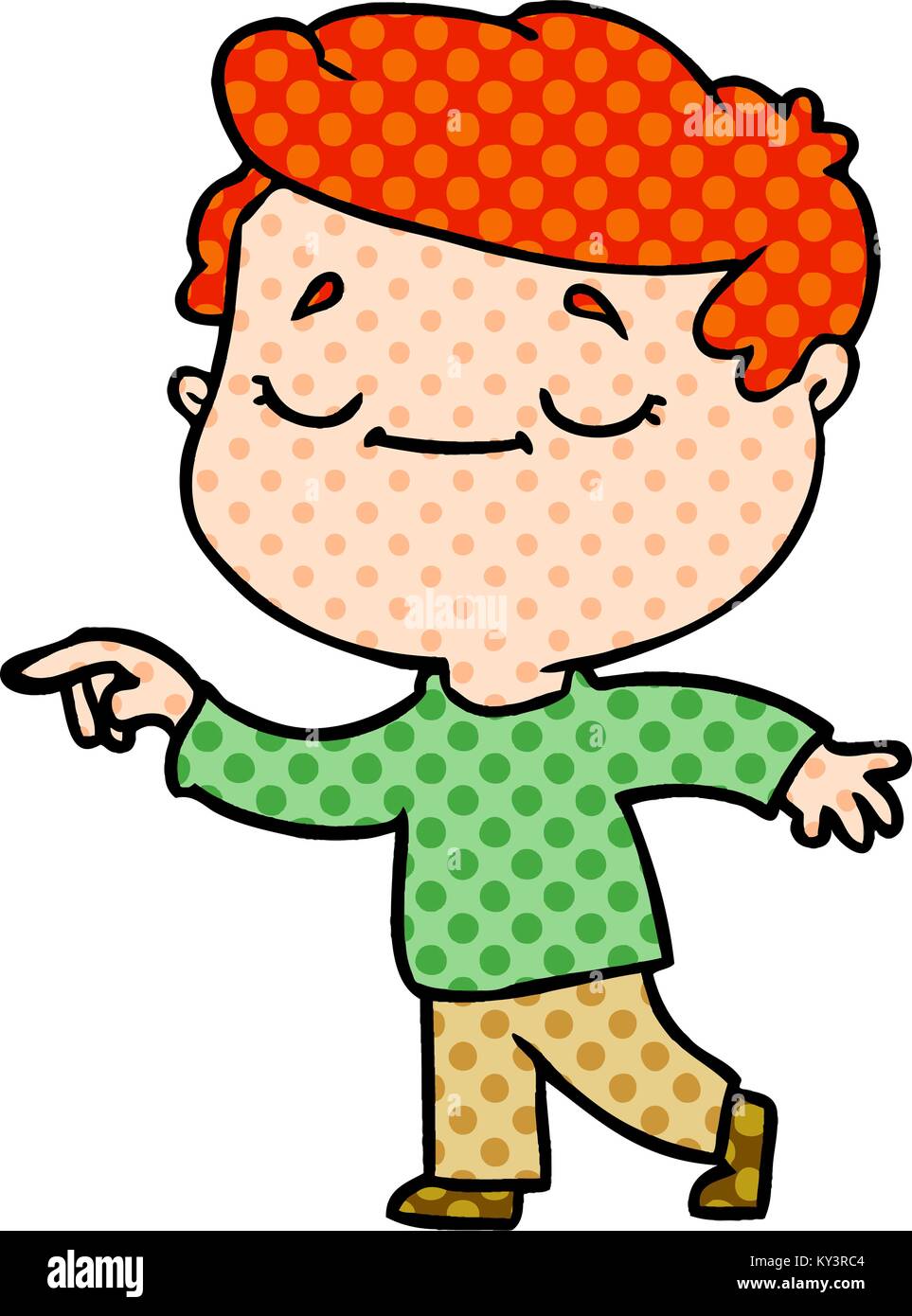 cartoon peaceful man Stock Vector Image & Art - Alamy