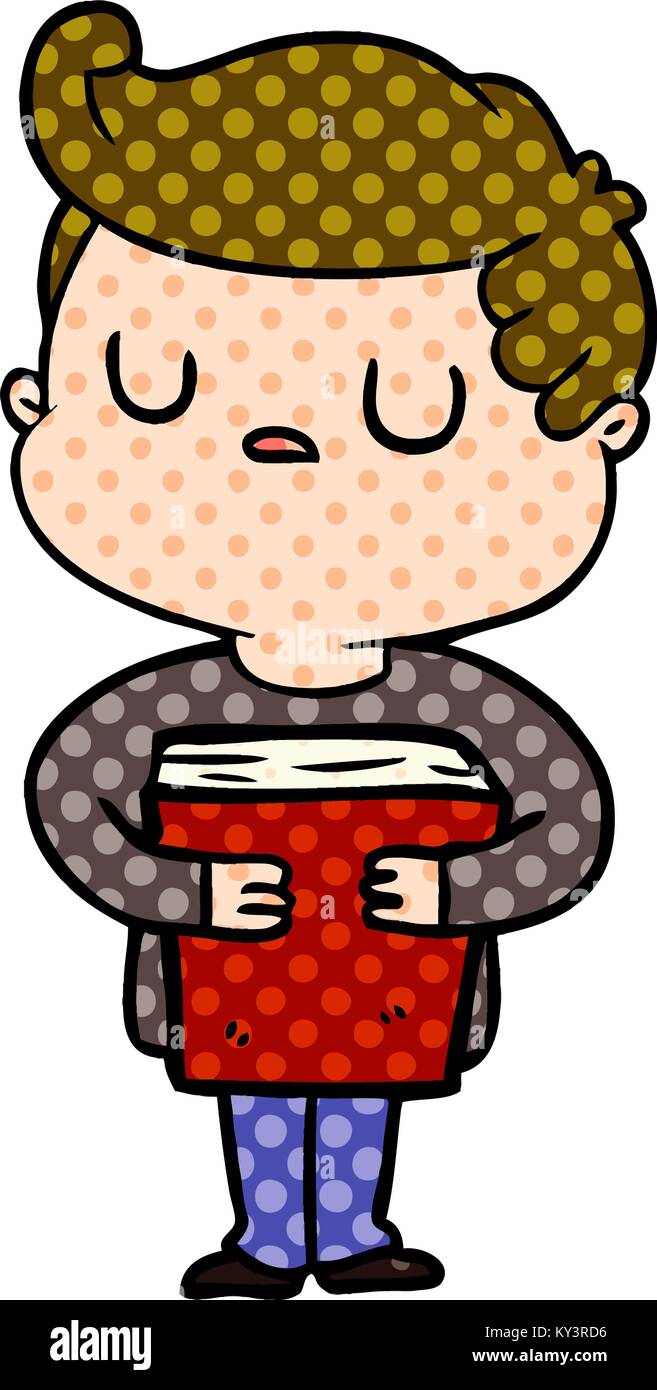 cartoon aloof man Stock Vector Image & Art - Alamy