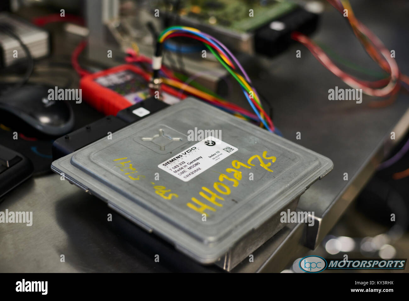 BMW Computer Flash Stock Photo - Alamy